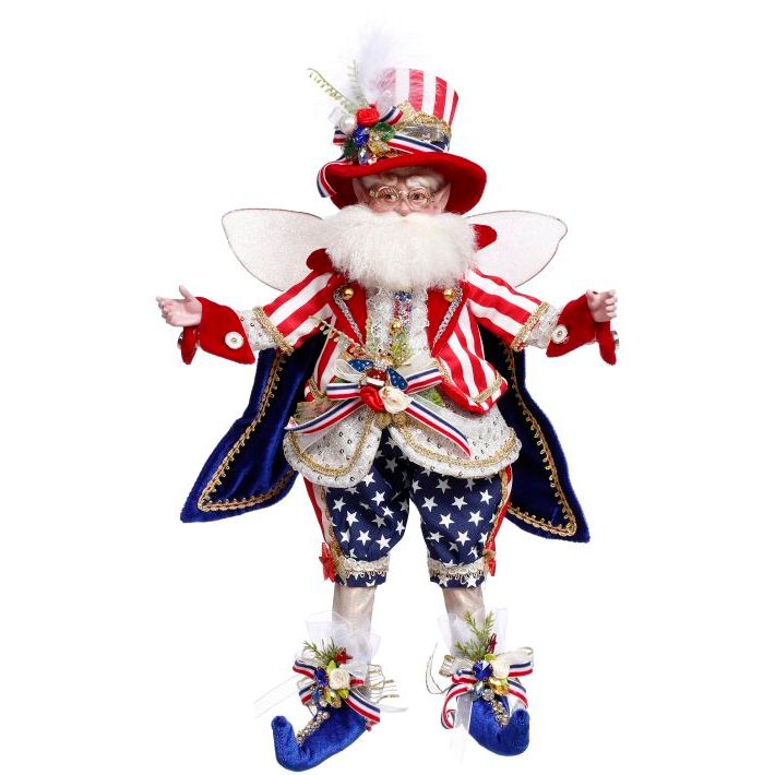 Let The Freedom Ring Fairy, Med 18'' – The Holiday Store