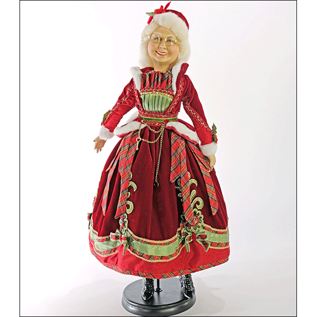 Mrs. Claus Doll 24" – The Holiday Store